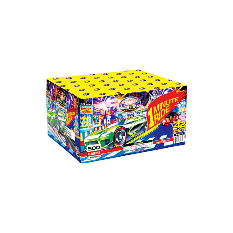 1 Minute Ride 500g Cake Firework - Rocket Fireworks
