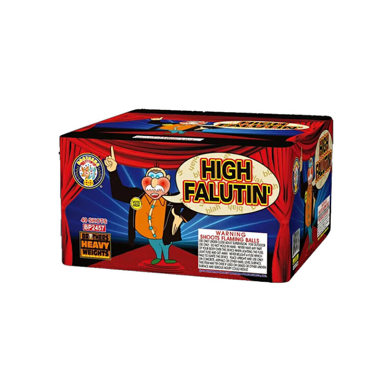High Falutin 500g Cake Fireworks - Rocket Fireworks