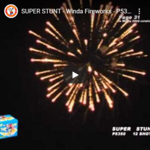 Super Stunt 500g Cake Fireworks - Rocket Fireworks