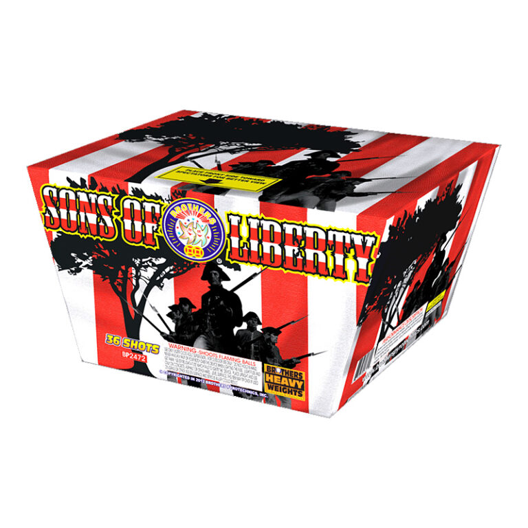 Sons Of Liberty 500g Cake Fireworks - Rocket Fireworks