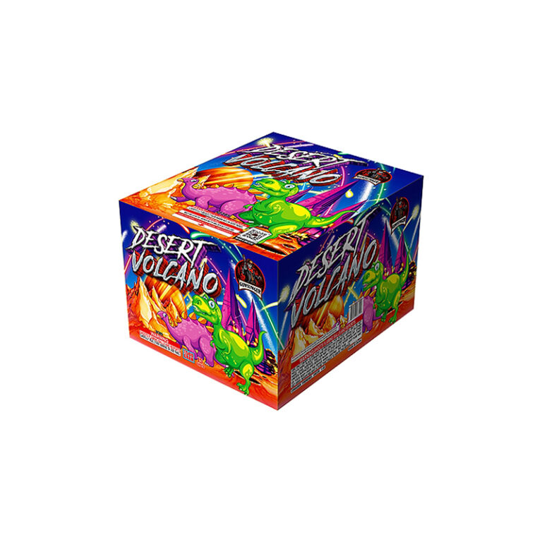 Desert Volcano 500g Cake Fireworks - Rocket Fireworks
