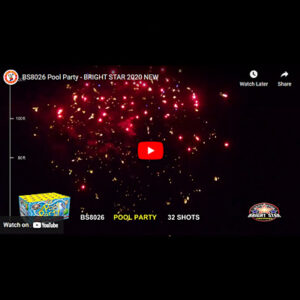 Pool Party 500g Cake Firework Case Price - Rocket Fireworks