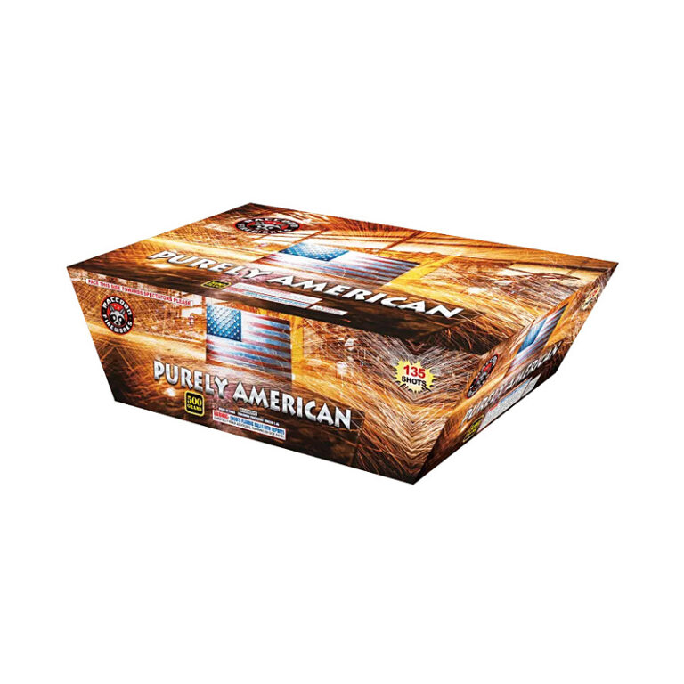 Purely American 500g Cake Fireworks - Rocket Fireworks