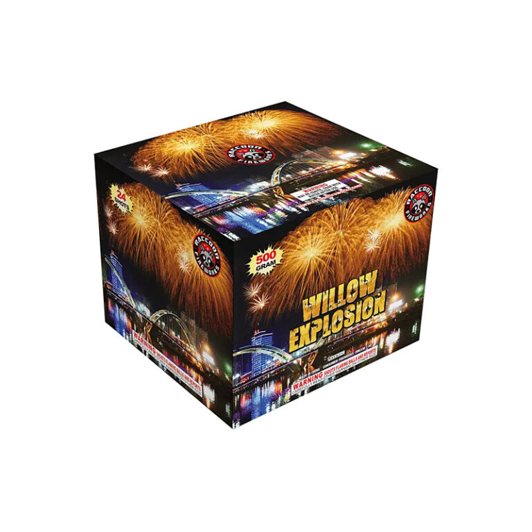 Willow Explosion 500g Cake Fireworks - Rocket Fireworks