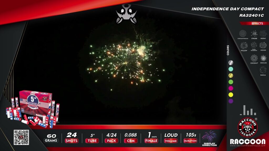 Independence Day Artillery Firework Case Price - Rocket Fireworks