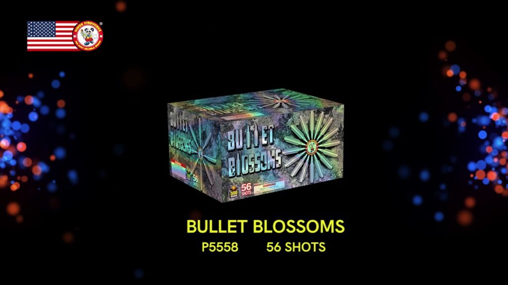 Bullet Blossoms 500g Cake Fireworks - Rocket Fireworks