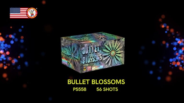 Bullet Blossoms 500g Cake Fireworks - Rocket Fireworks