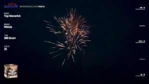 Top Maverick 200g Cake Fireworks - Rocket Fireworks