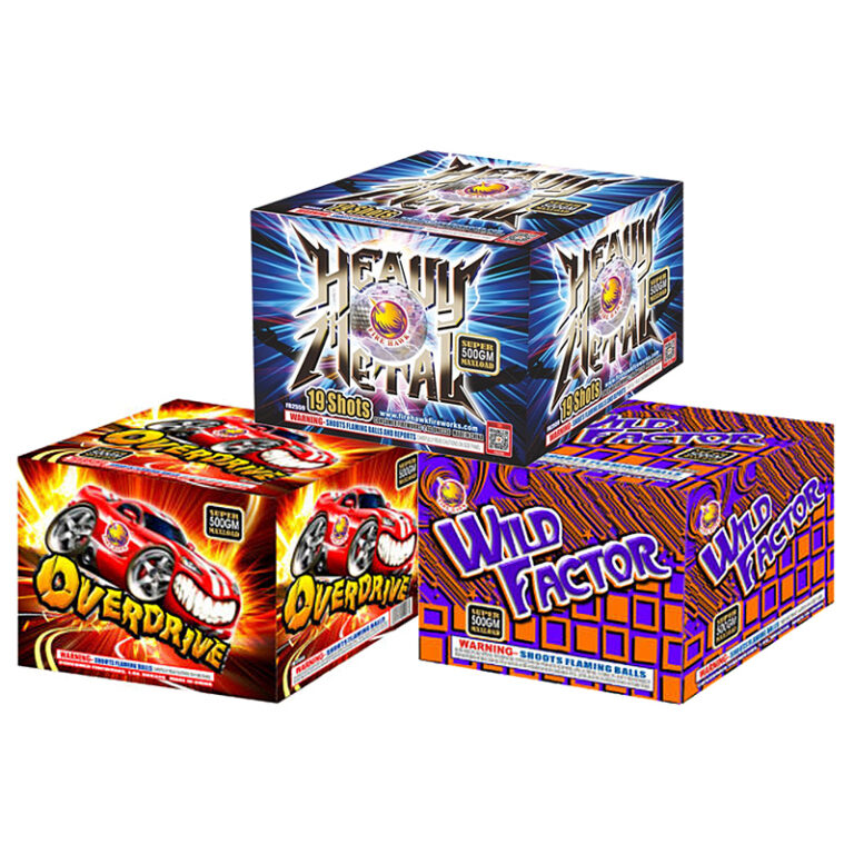 19 Shot Mine & Shells Assortment Fireworks - Rocket Fireworks