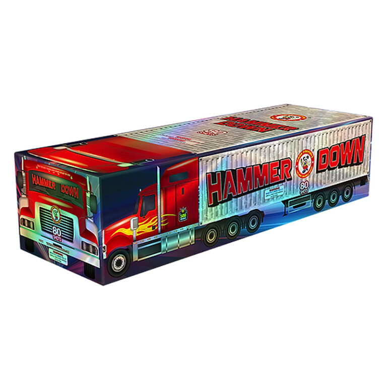 Hammer Down 500g Cake Fireworks Case Price - Rocket Fireworks