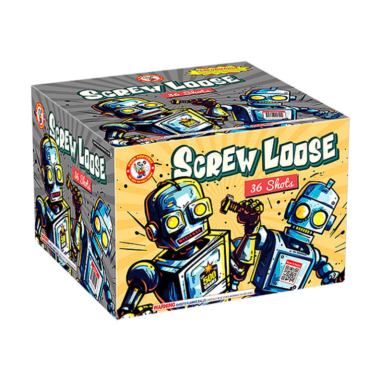 Screw Loose 500g Cake Fireworks - Rocket Fireworks