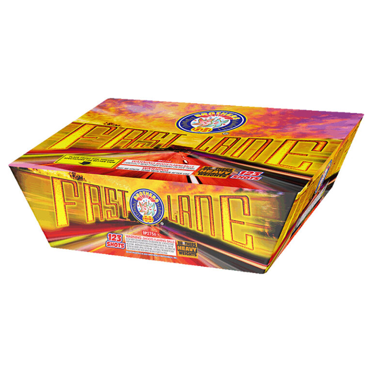 Fast Lane 500g Cake Fireworks - Rocket Fireworks