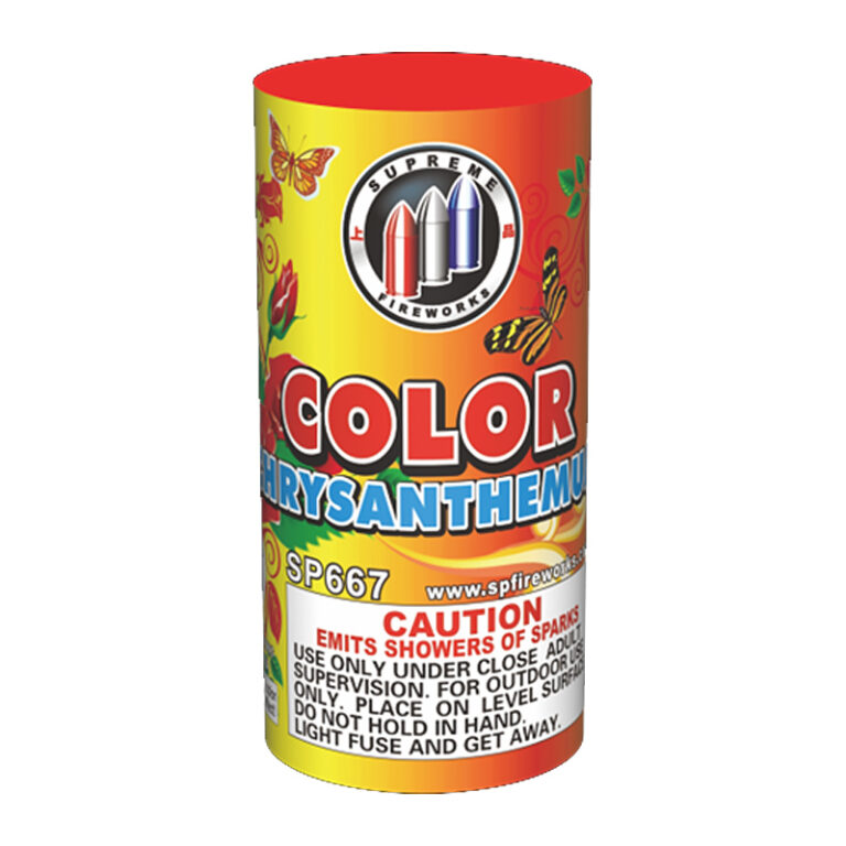 Color Chrysanthemum Fountains Fireworks - Rocket Fireworks